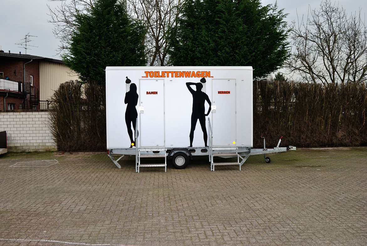 Bad Mobil Duschwagen, Waschbecken und WC - Verleih Tobias Evers